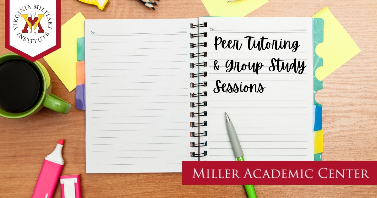 Peer Tutoring & Group Study Sessions - Miller Academic Center ...